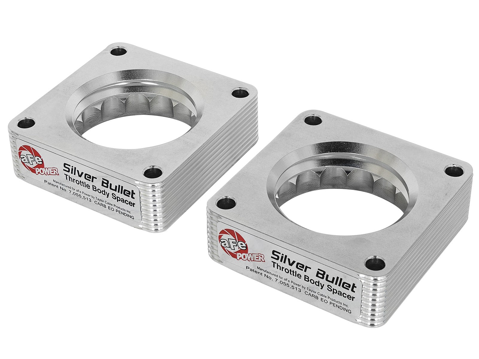 aFe Silver Bullet Throttle Body Spacer 09-18 Nissan 370Z V6 aFe Silver Bullet Throttle Body Spacer 09-18 Nissan 370Z V6
