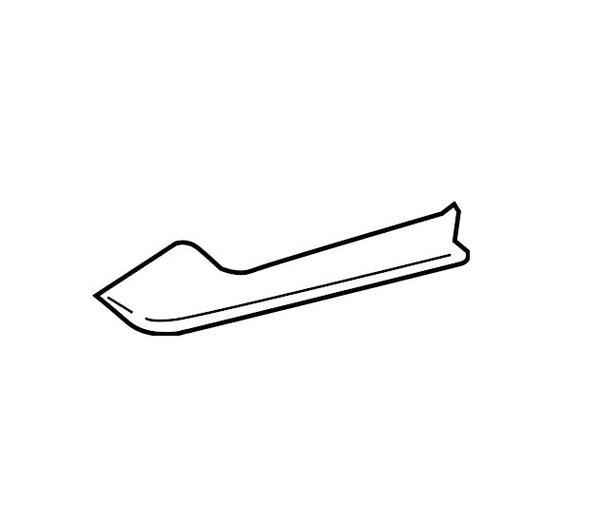 Carbon Door Trim Molding (Front Left) - VW / Mk8 / 20th Anniversary ...
