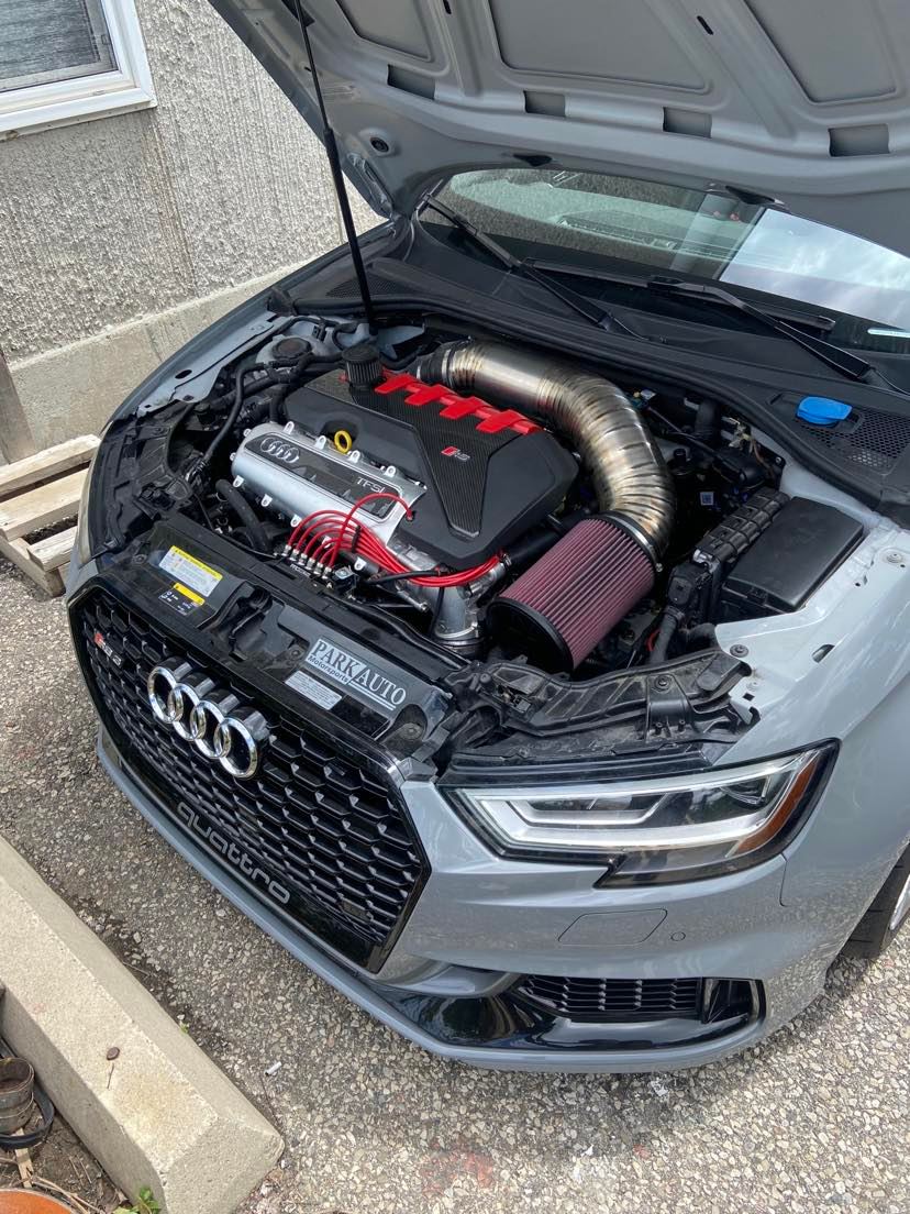 REDLINE MOTORWORKS 5" TITANIUM INTAKE RS3 TTRS | Park Auto Motorsports