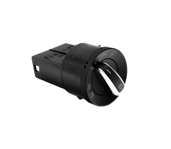 European Headlight Switch W/Chrome - VW / Mk4 / Golf / Jetta / Mk6 Jet ...