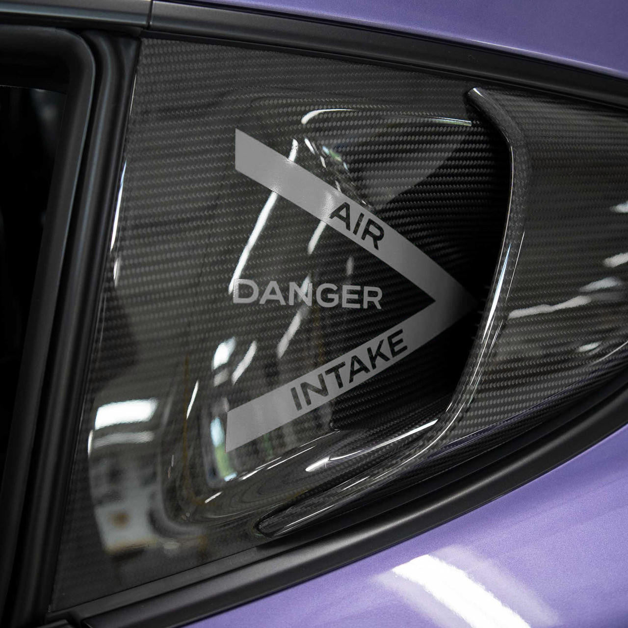 Fabspeed Porsche 718 GT4 RS Intake Decals | Park Auto Motorsports