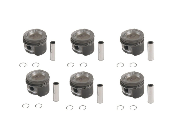 Piston Set (82mm Oversized) - VW / 12V VR6 / MK3 / Golf / Jetta / B4 P ...