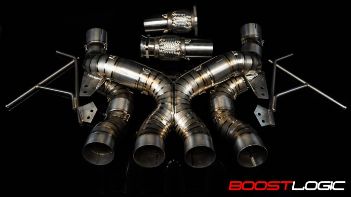 Boost Logic Formula Series Titanium Exhaust For C8 Z06 Corvette | Park ...