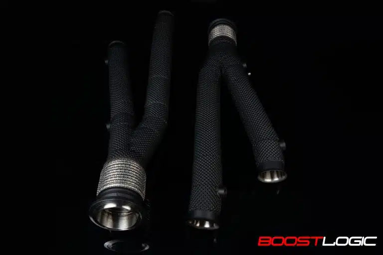 Boost Logic Lamborghini Aventador Downpipes | Park Auto Motorsports