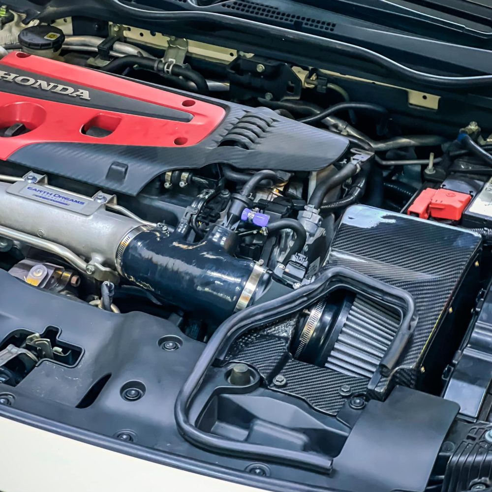 PLM Carbon Fiber Intake - 17-21 Honda Civic Type R FK8 | Park Auto ...