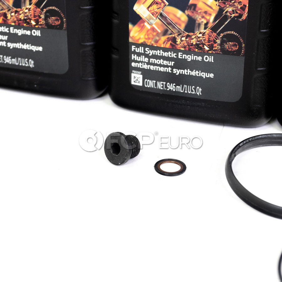 VW Oil Change Kit (5W40) - Genuine VW KIT-522004 | Park Auto Motorsports