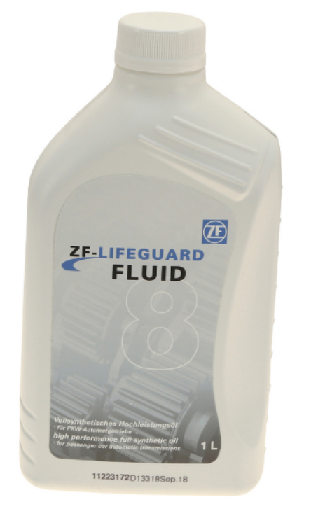 Lifeguard 8 Automatic Transmission Fluid (1 Liter) - ZF S67109031201 ...