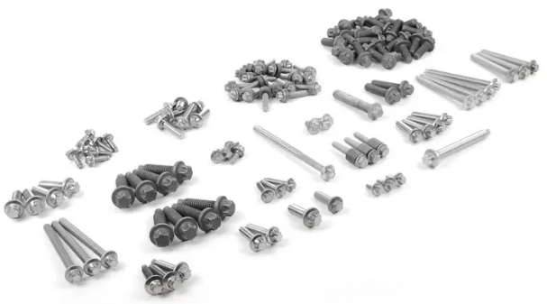 BMW Engine Block Aluminum Bolt Set - Genuine BMW 11110426590 | Park ...