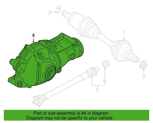 Transfer Case (Front) - BMW / E70 / E71 / F16 / F86 / X5 / X6 | 315075 ...