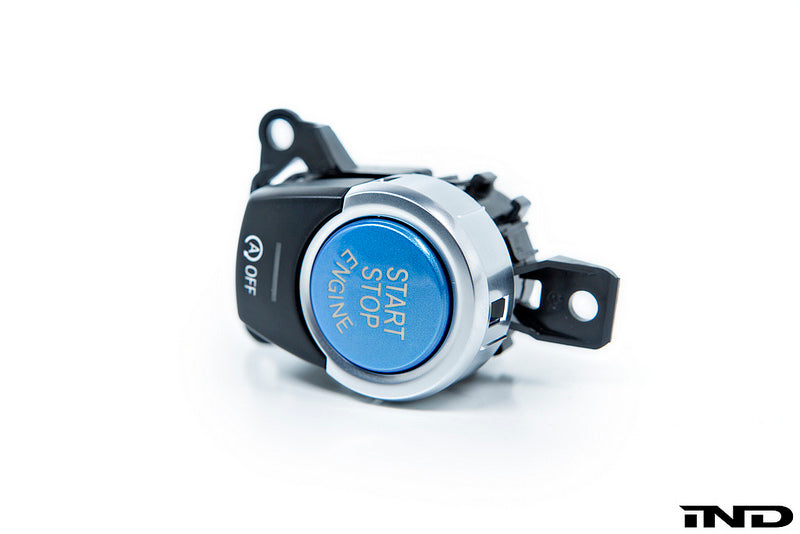 IND F10 M5 / F1X M6 Polar Blue Start / Stop Button | Park Auto Motorsports