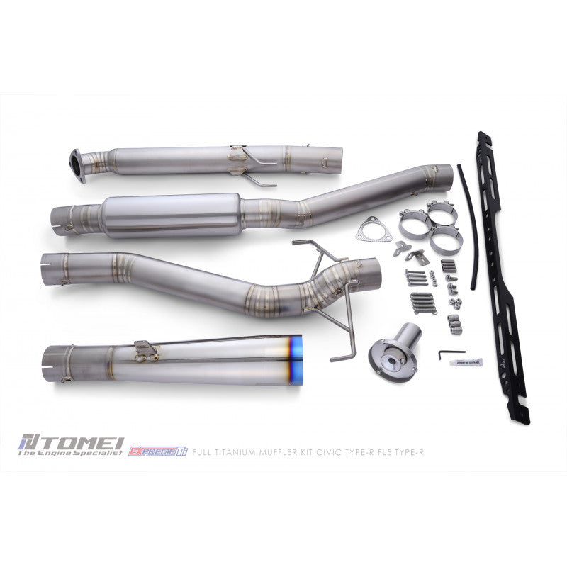FULL TITANIUM MUFFLER KIT EXPREME TI CIVIC TYPE-R FL5 TYPE-R | Park ...