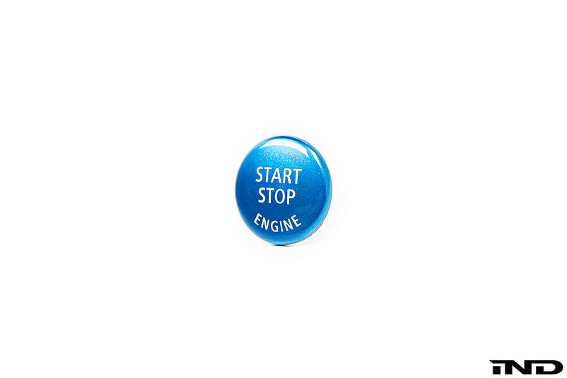 IND E9X M3 Polar Blue Start / Stop Button | Park Auto Motorsports