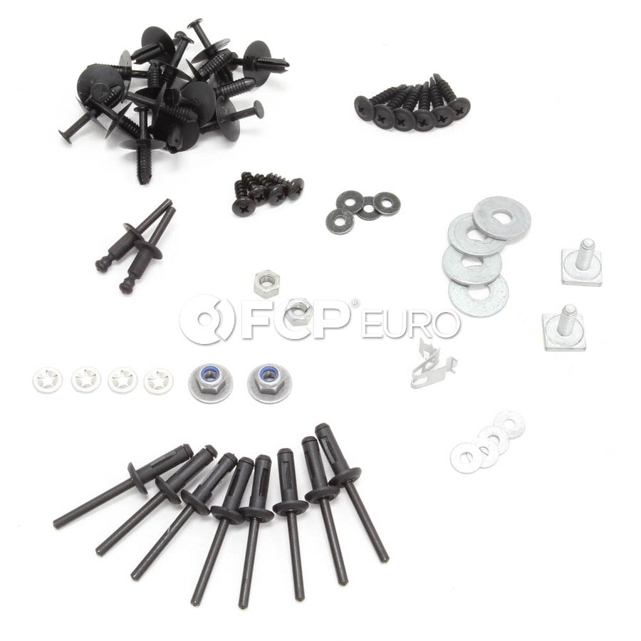 BMW Bumper Cover Mounting Kit Front (E46) - Genuine BMW 51112293995KT ...