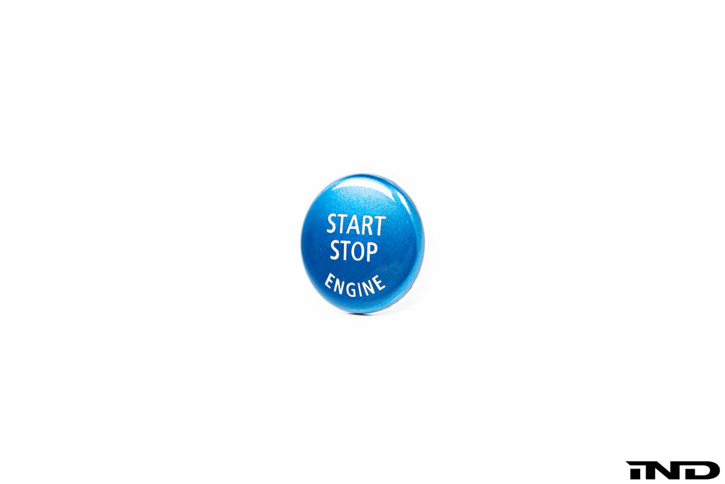 IND E63 / E64 M6 Polar Blue Start / Stop Button | Park Auto Motorsports