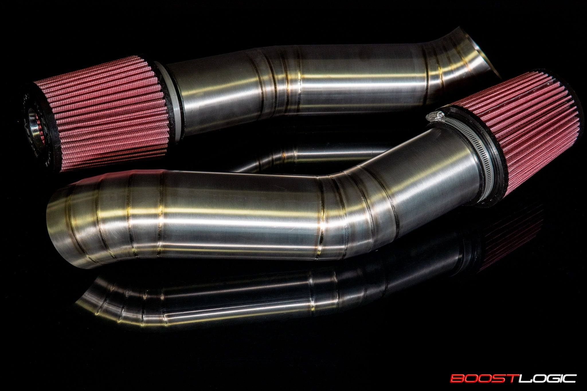 Boost Logic 4″ Titanium Intake Kit Nissan R35 GTR 09+ | Park Auto ...
