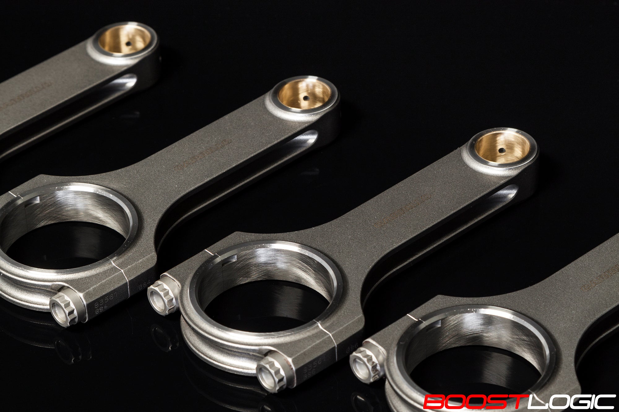 Boost Logic Spec Carrillo H Beam Rods For Porsche 991 Turbo | Park Auto ...